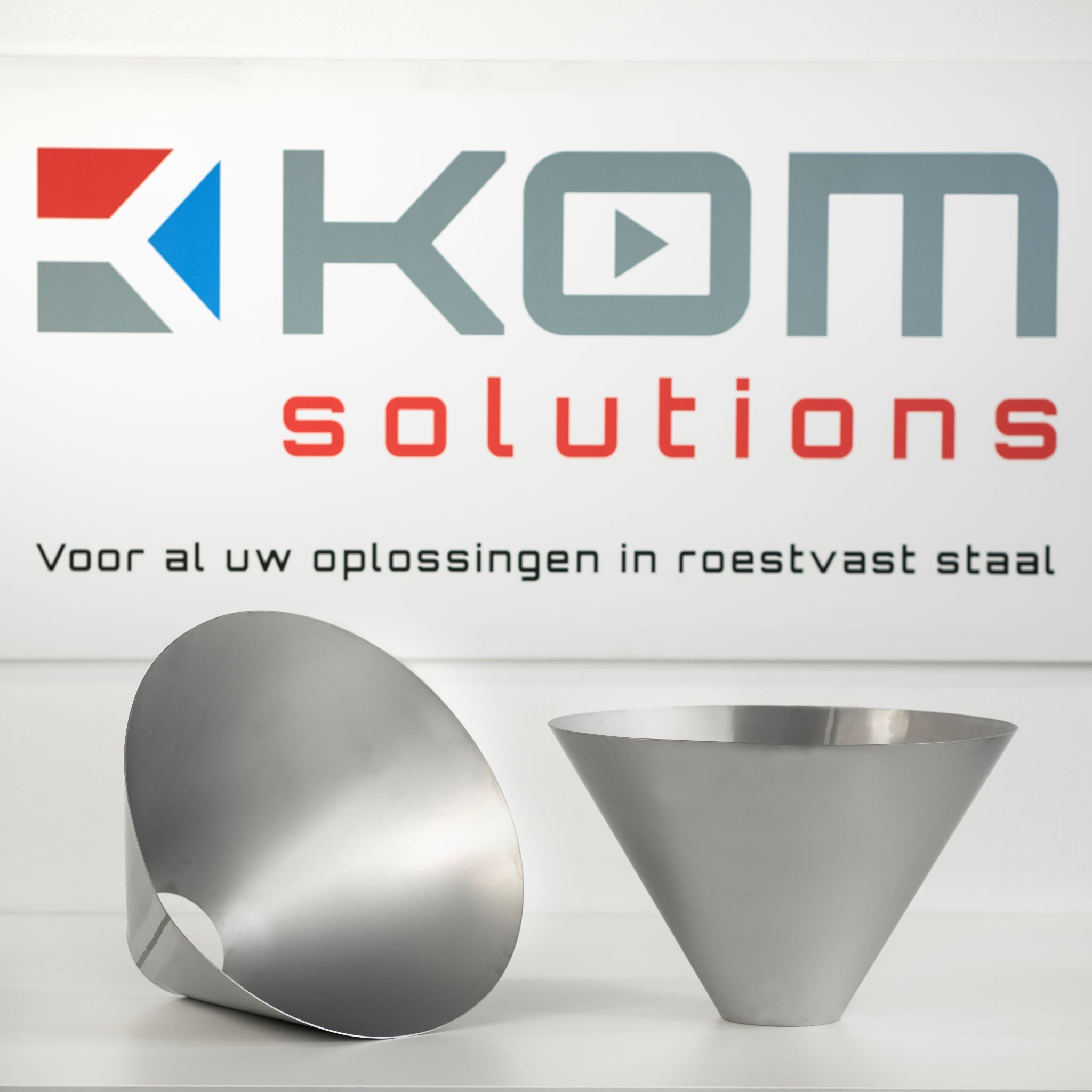 RVS trechters en verlopen - KOM Solutions